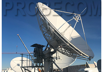 2 units Probecom 6.2m Ku Band 2 ports and 4 ports Antenna for tx/rx was ...